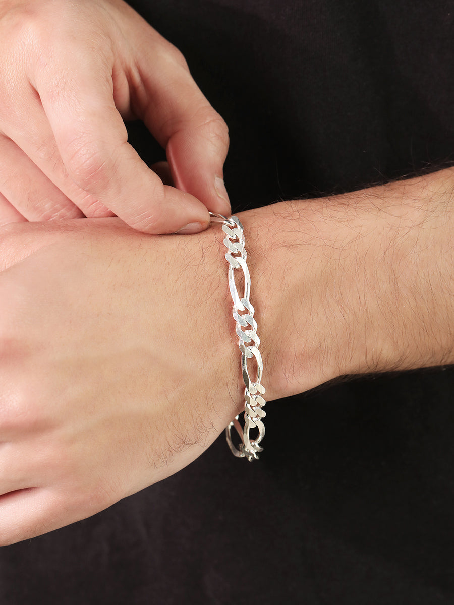 Silver Bracelet for Men - A Stunning Fusion of Masculinity – Zavya