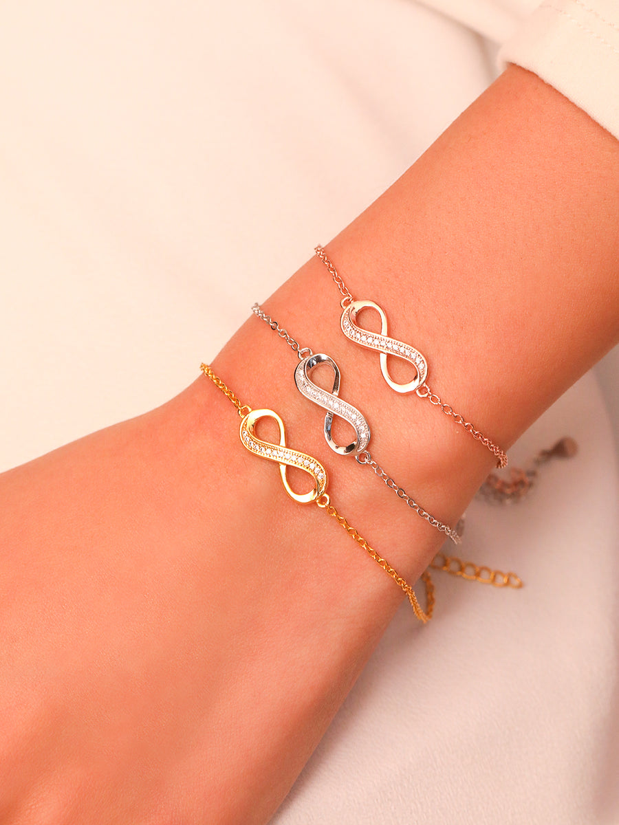 Infinity Bracelet & Infinity Mangalsutra by Zavya