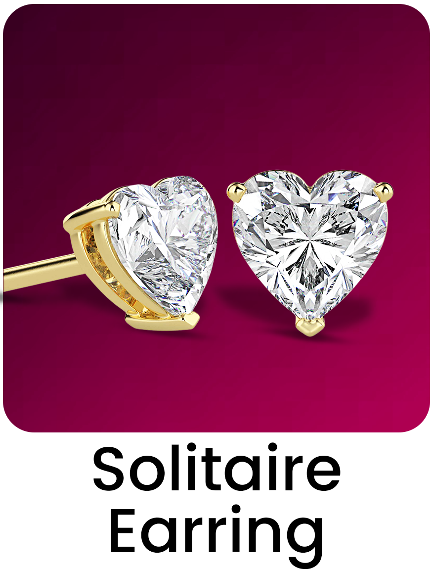 Diamond Solitaire Earrings – Zavya