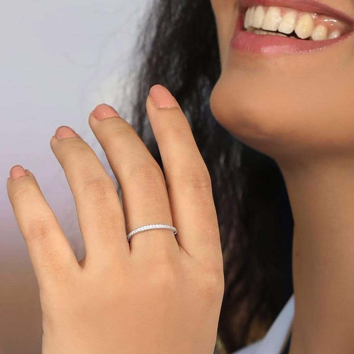 Ring Me Up 925 Silver Minimalistic Ring - Valentine's Gift – Zavya