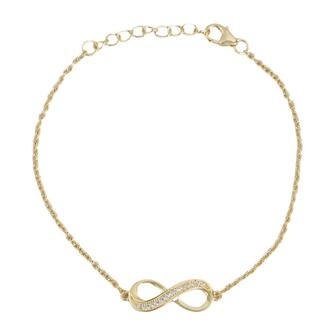 Buy Gold-Plated Infinity Bracelet - Women's Jewelry – Zavya