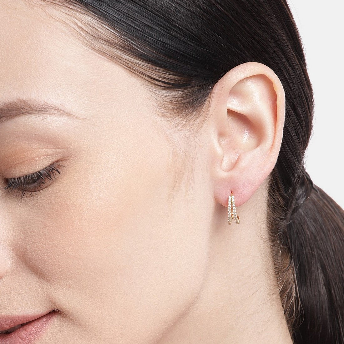 Buy Golden Loops Classic Silver Hoop Earrings Gift Combo – Zavya