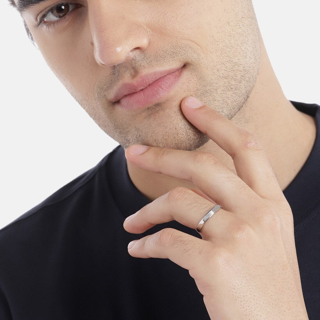 Bold and Versatile Adjustable Sterling Silver Ring for Him (Adjustable ...