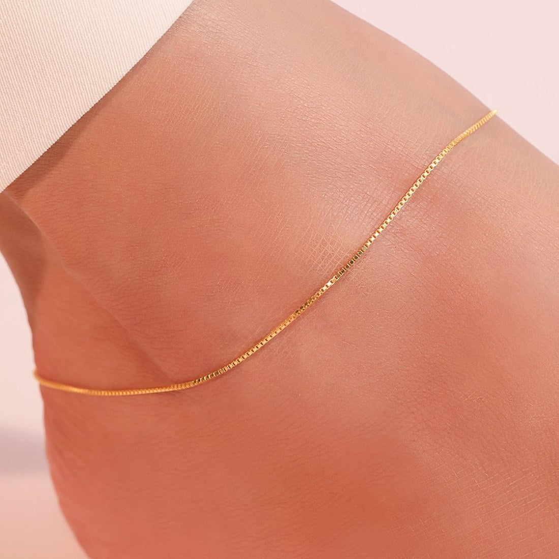 Buy Classic Minimal Gold Plated Women's Anklet – Zavya
