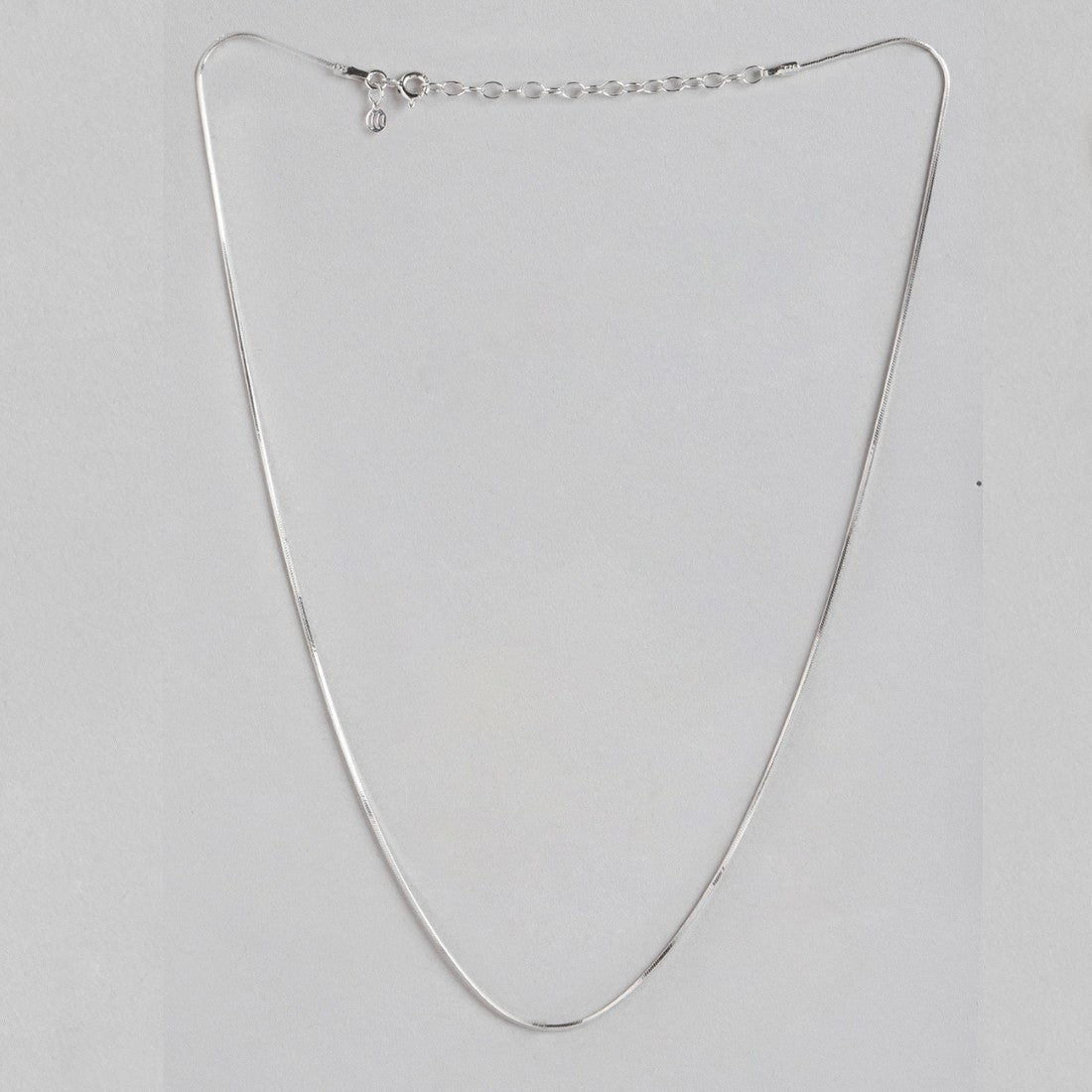 Elegant Serpentine 925 Sterling Silver Silver-Plated Snake Chain – Zavya
