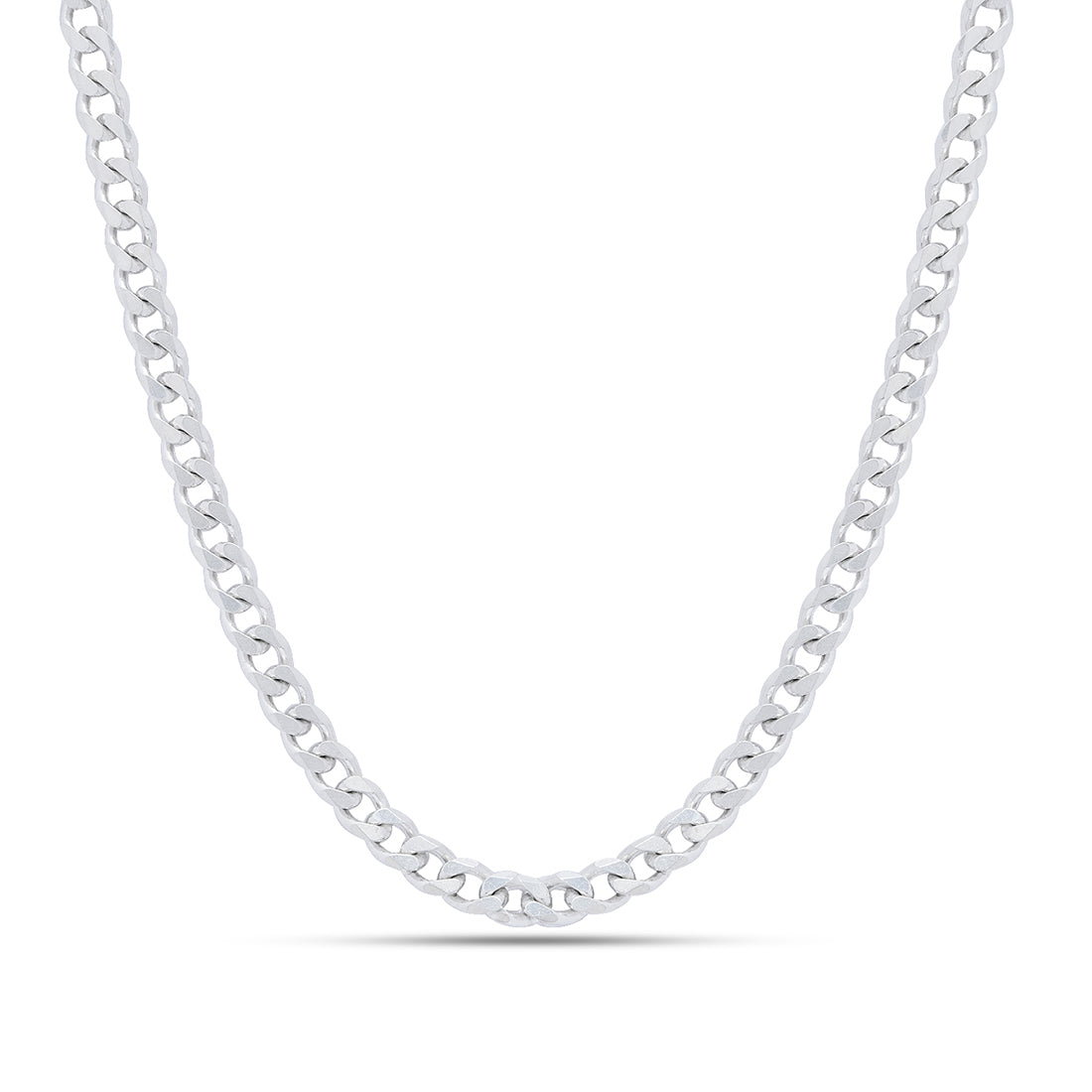 Timeless Silver Linkage 925 Sterling Silver Rhodium-Plated Chain for H ...