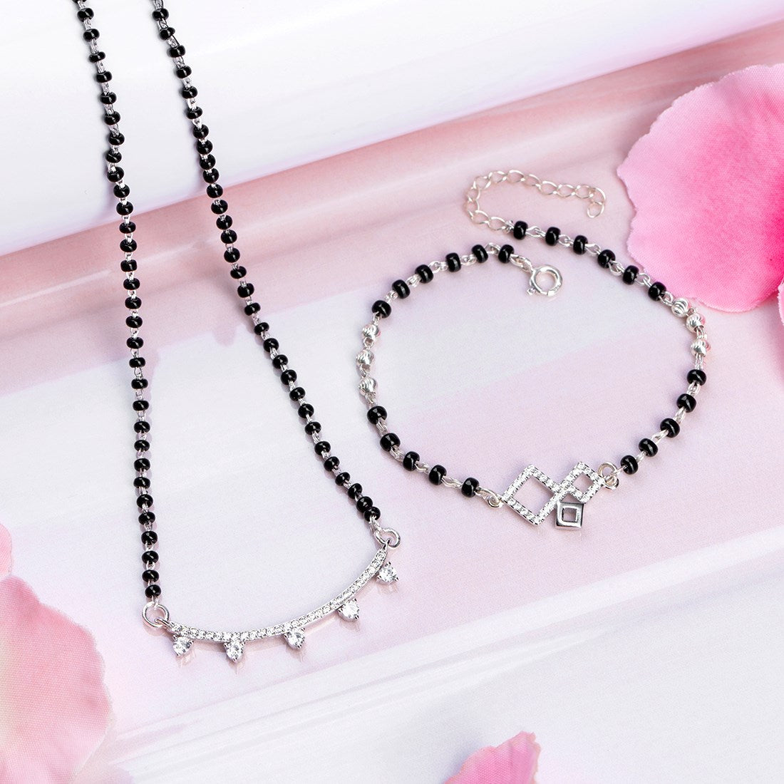 Forever Together 925 Sterling Silver Jewellery Set – Zavya
