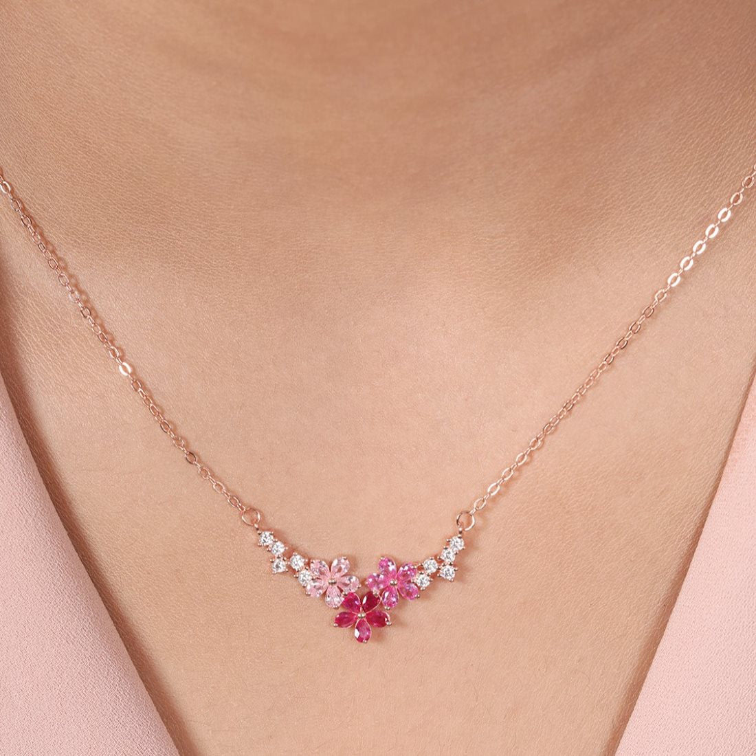Buy Golden Blossom Gold-Plated Women's Necklace Online – Zavya