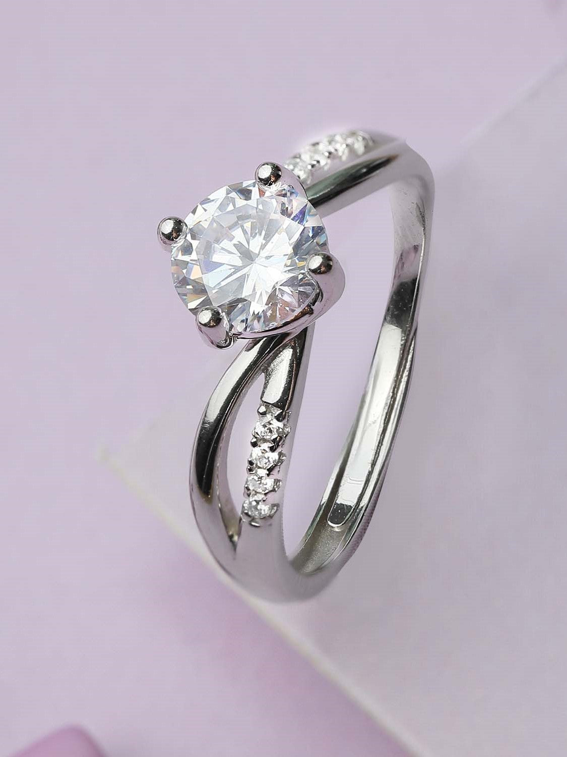 Shop Silver rings for Men, Women and Couple |Rings Collection at Zavya ...