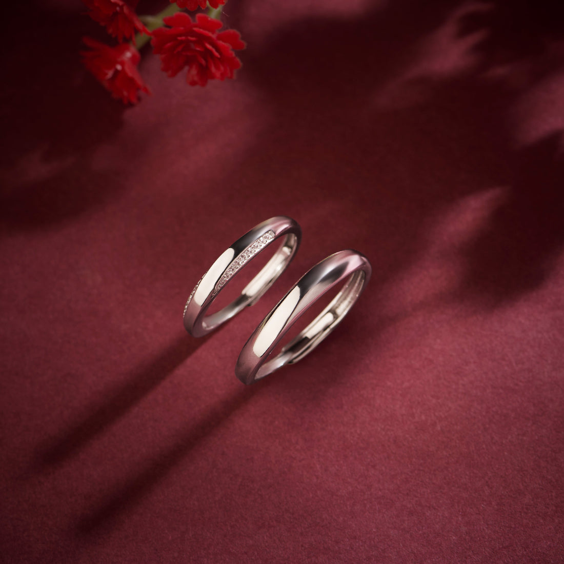 Endless Bond Silver Ring Set – Zavya