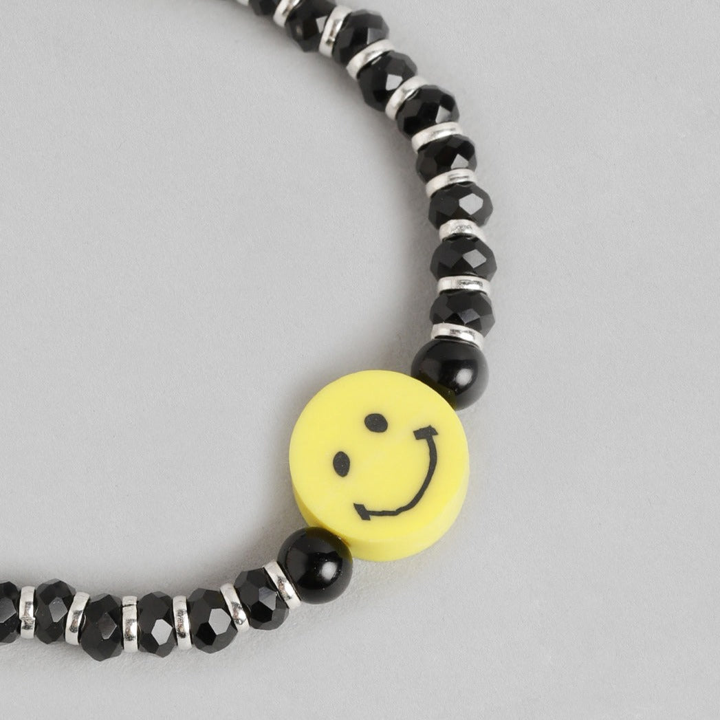 Smiley 925 Sterling Silver Kids Bracelet (Age : 0-3 Years) - Valentine ...