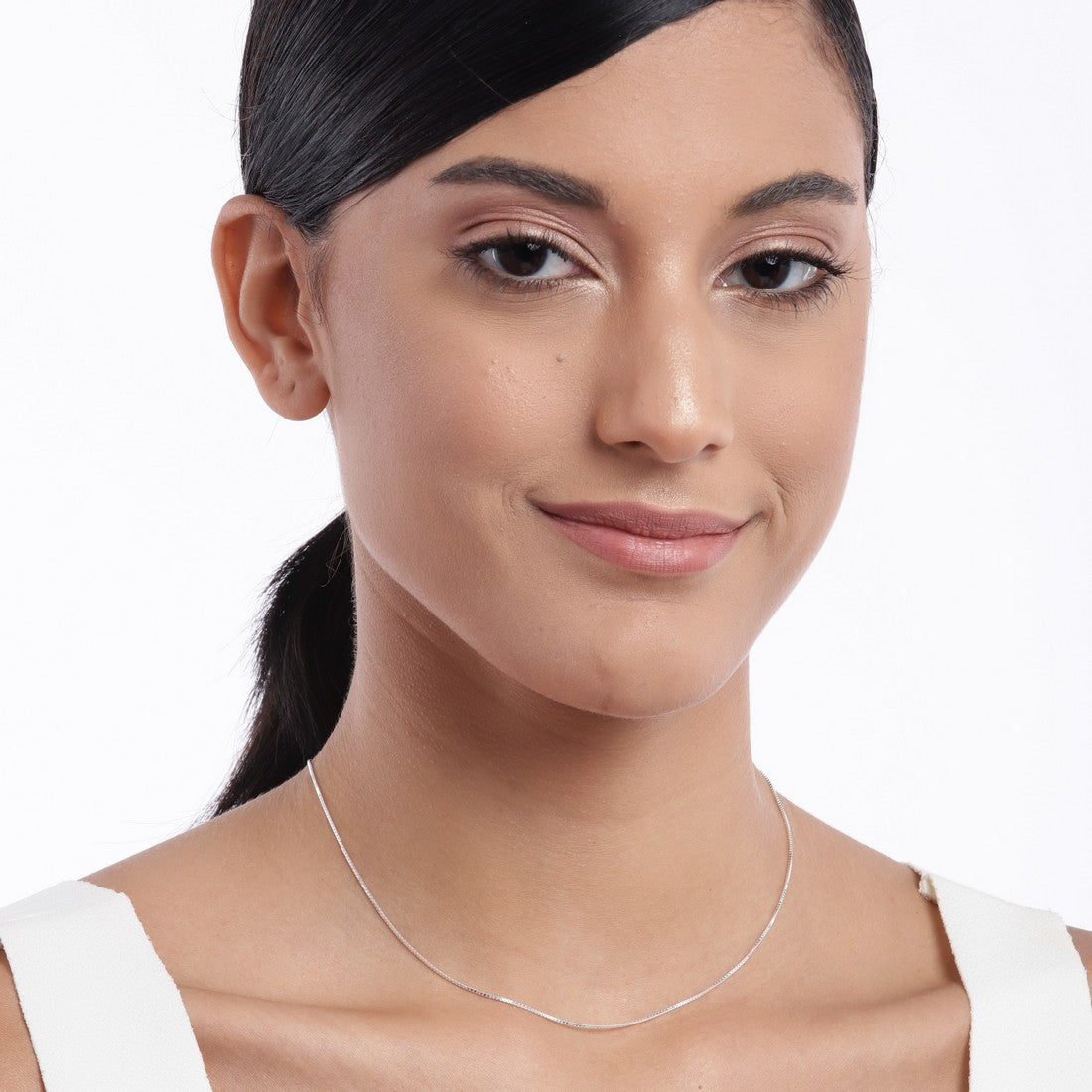 Interlocked 925 Sterling Silver Chain - Valentine's Gift – Zavya